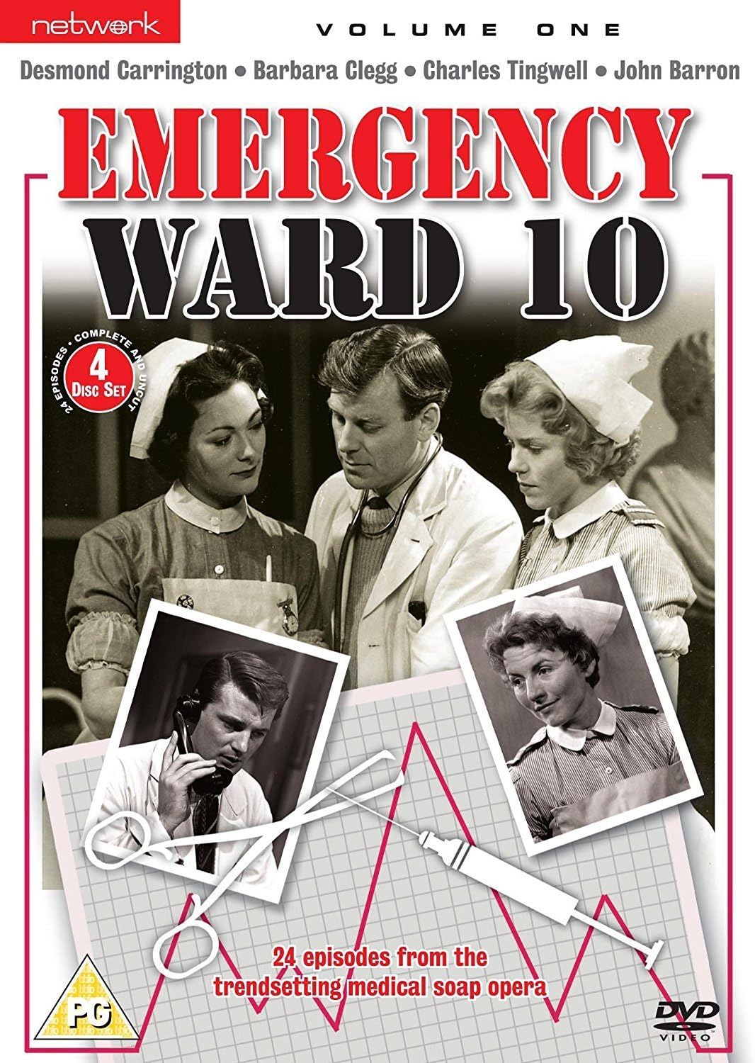 Emergency Ward 10 Vol.1 [DVD]: Amazon.co.uk: Charles Tingwell, John ...