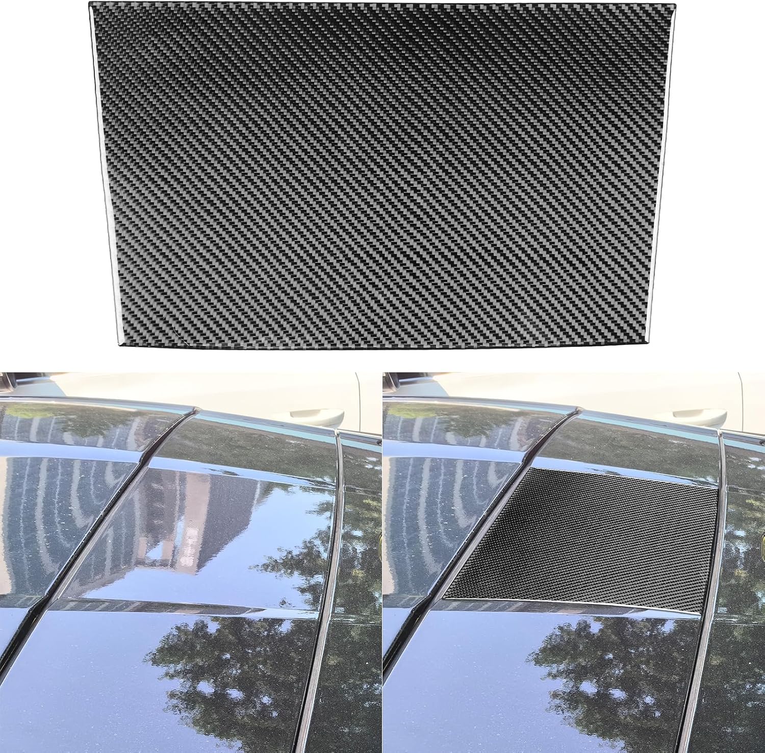 Amazon.com - NVCNX for C8 Corvette Accessories Real Carbon Fiber Thick ...