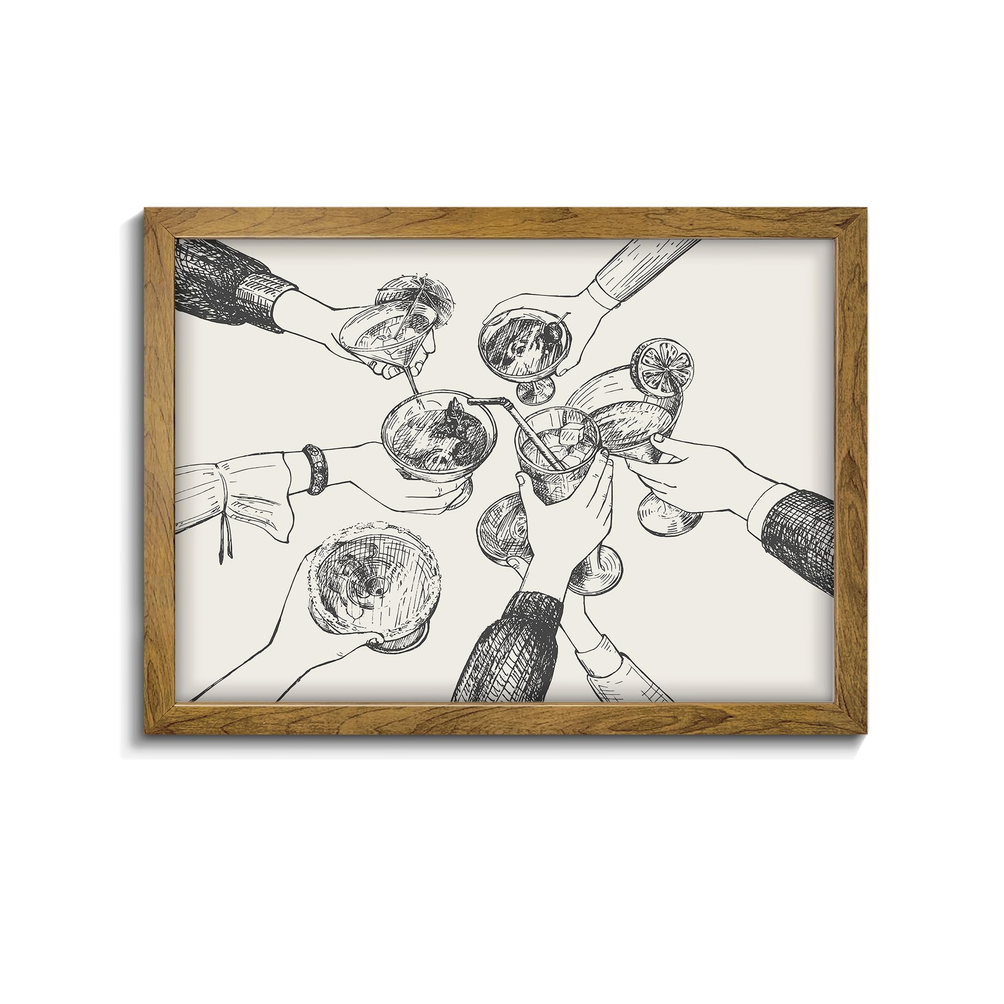 Amazon.com: Cheers Wall Art - Celebration Poster, Cheers Print, Cheers ...