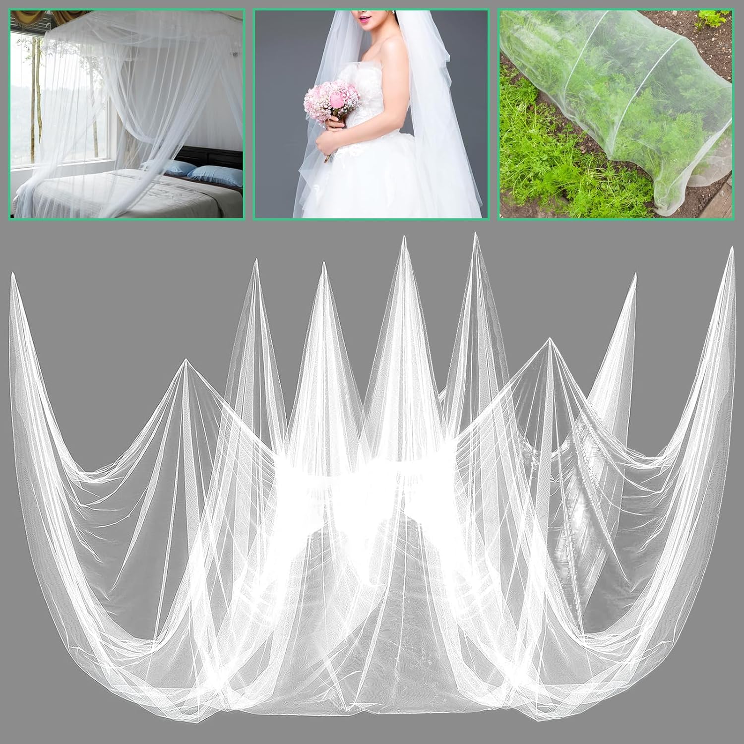 Amazon.com : Garden Netting, Ultra Fine Garden Mesh Netting Protection ...