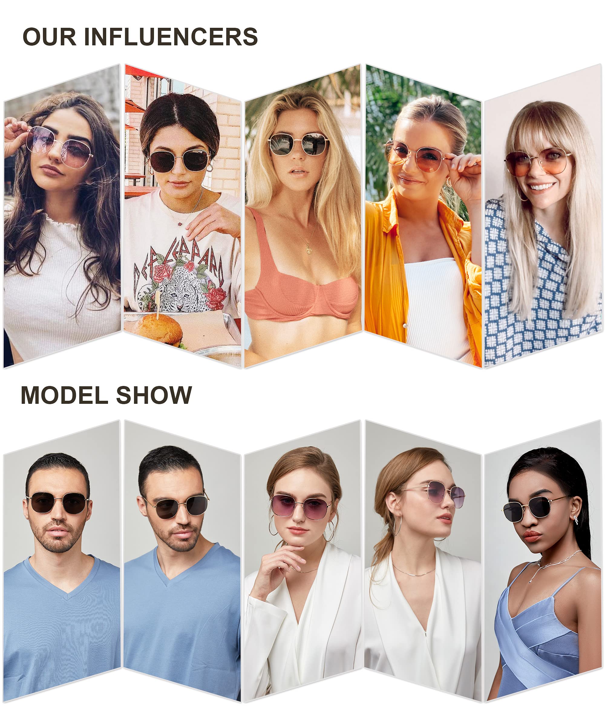 Snapklik.com : SOJOS Classic Square Sunglasses For Women Men