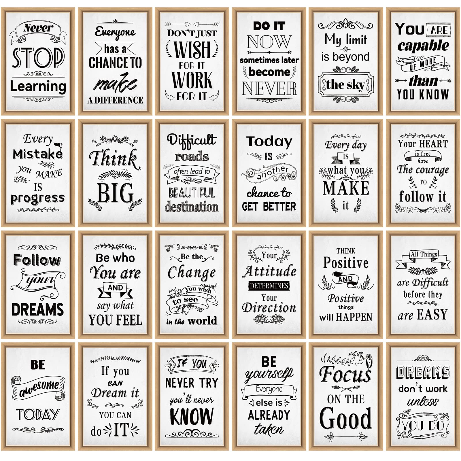 24 Motivational Posters For Classroom Decor Growth Mindset Poster ...