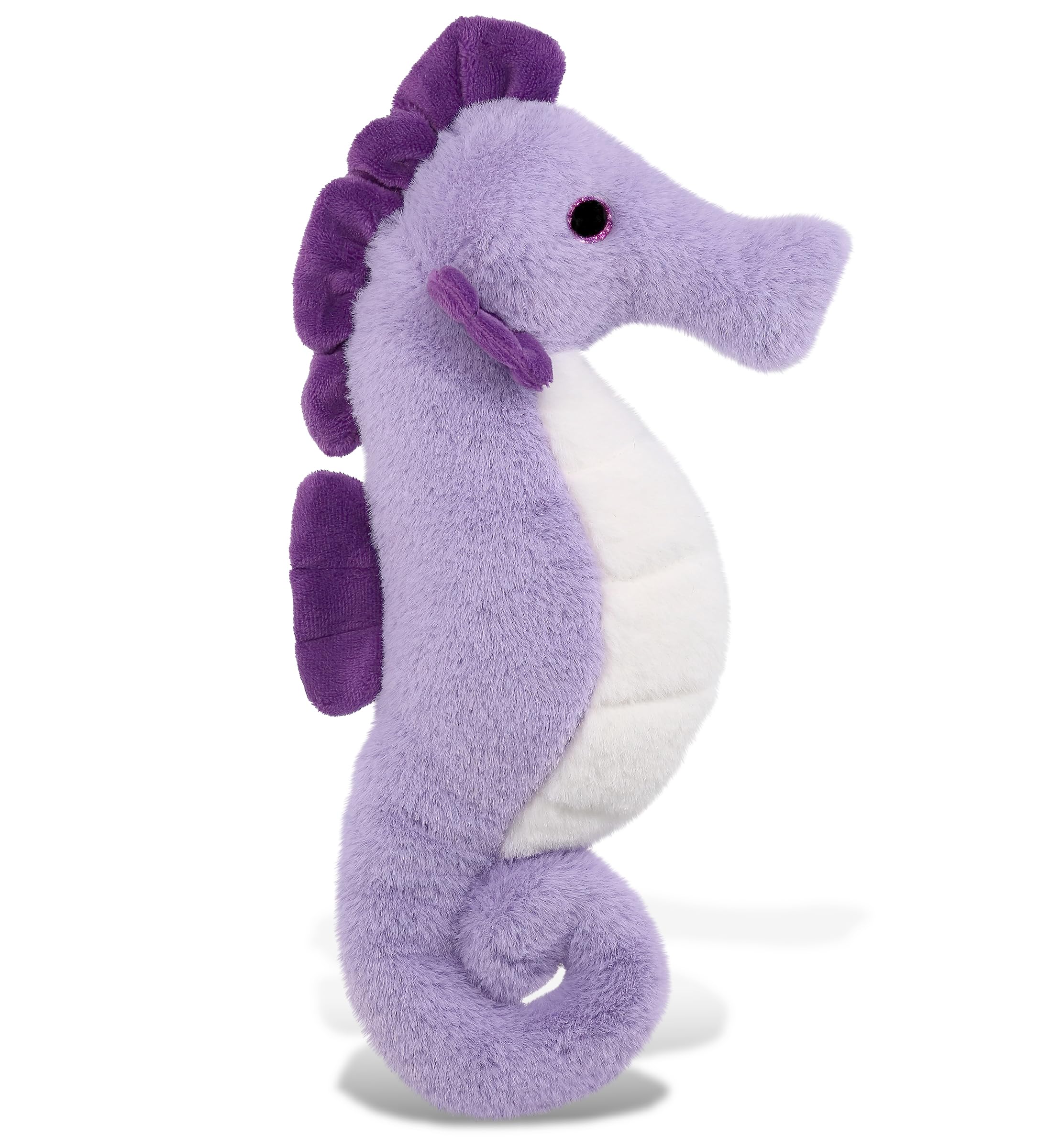 Amazon.com: DolliBu Purple Seahorse Super Soft Stuffed Animal, Cute ...