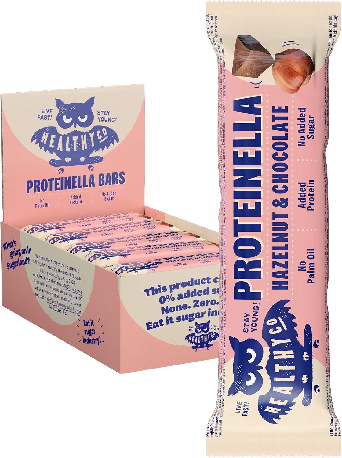 HealthyCo Proteinella Barre Nutritive Endurance/Energie : Amazon.fr ...
