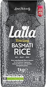 Laila Xtra Long Basmati Rice 1Kg. Xtra Long Basmati Rice is Free from ...