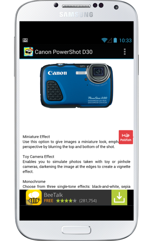 D30 Tutorial - App on Amazon Appstore