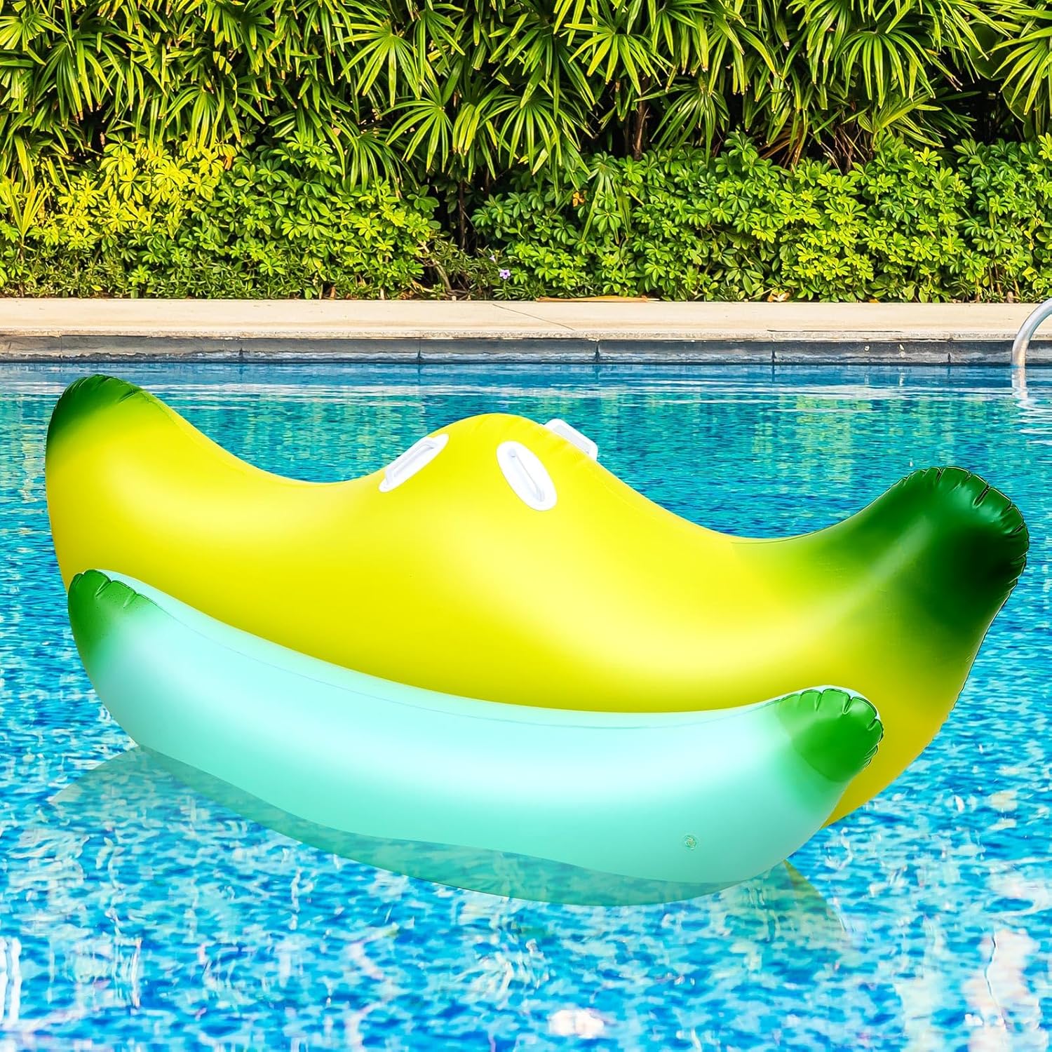 Amazon.com: RoundFunny 1 Pcs 80 Inch Two Person Extra Large Inflatable ...