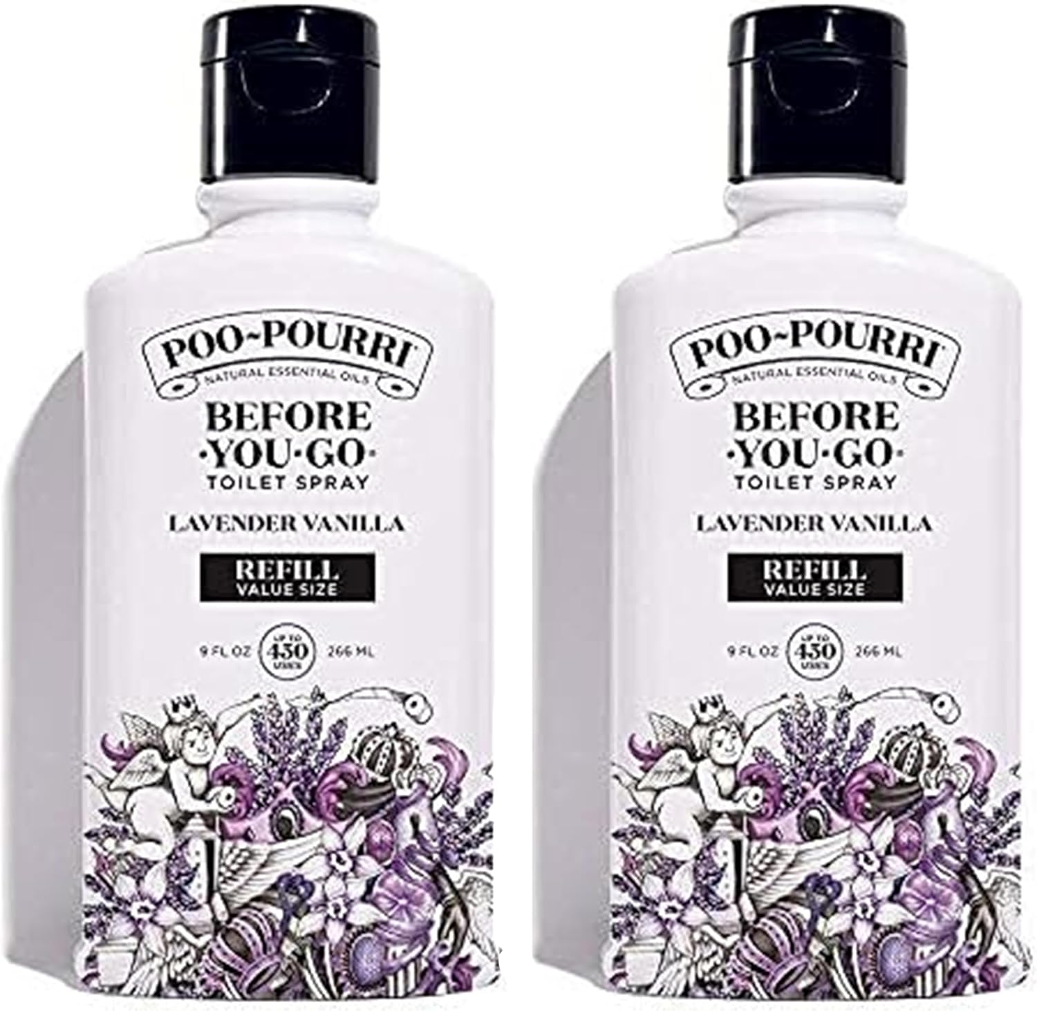 Amazon.com: Poo-Pourri Before-You-Go Toilet Spray, Lavender Vanilla ...