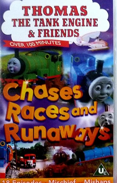 Thomas the Tank Engine & Friends: Chases Races and Runaways [VHS ...