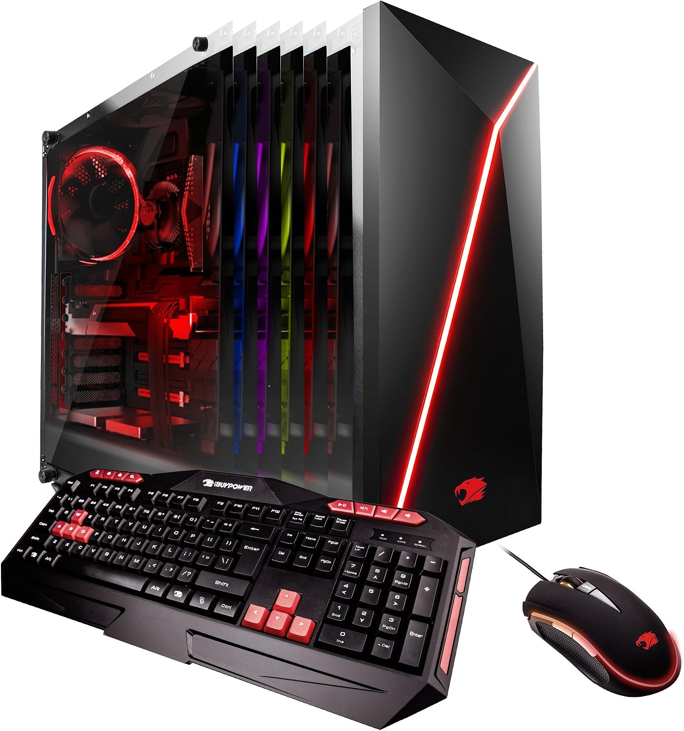 Amazon.com: iBUYPOWER Elite Gaming Desktop PC | Intel i5-8400, NVIDIA ...