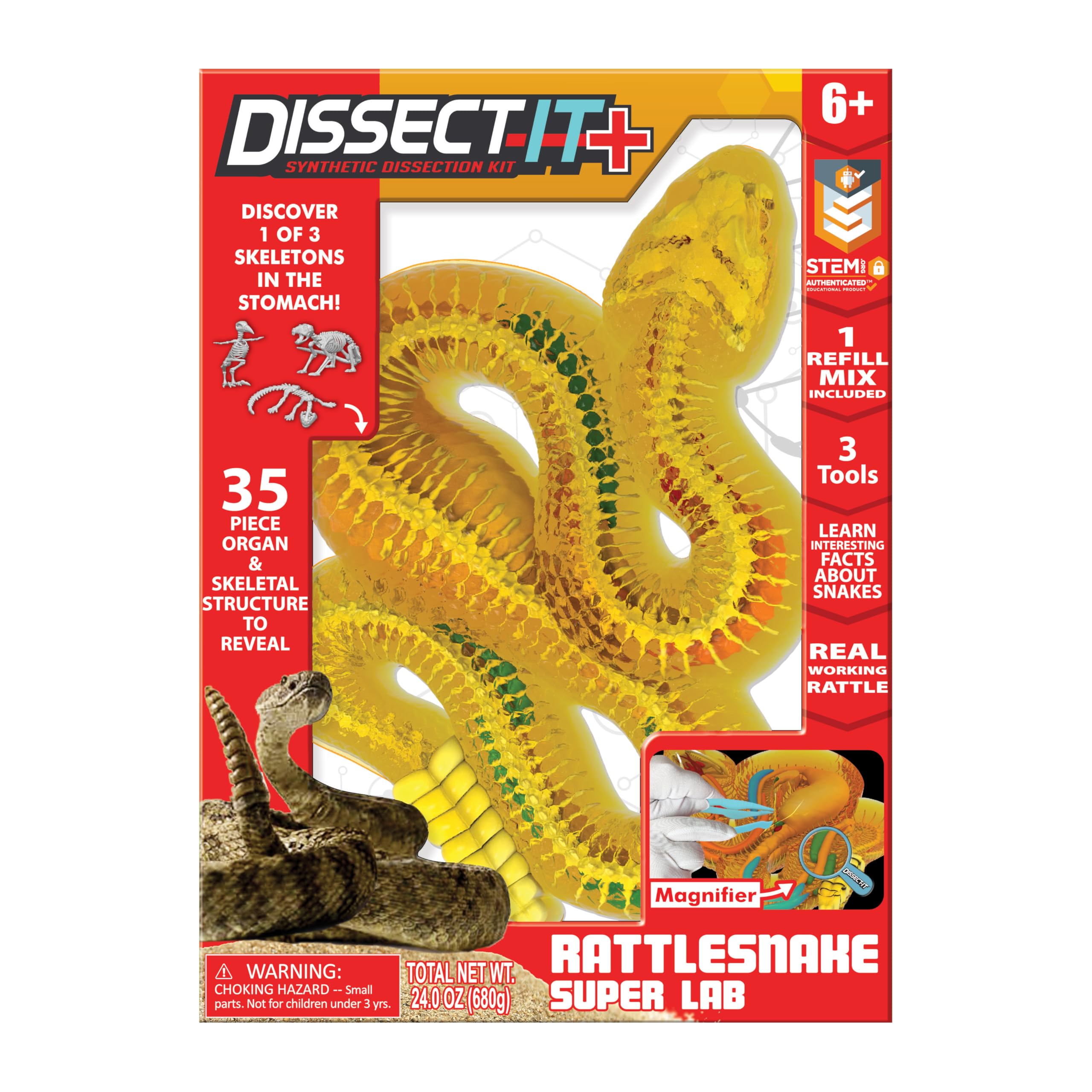Dissect It - Rattlesnake Super Lab, Science - Amazon Canada