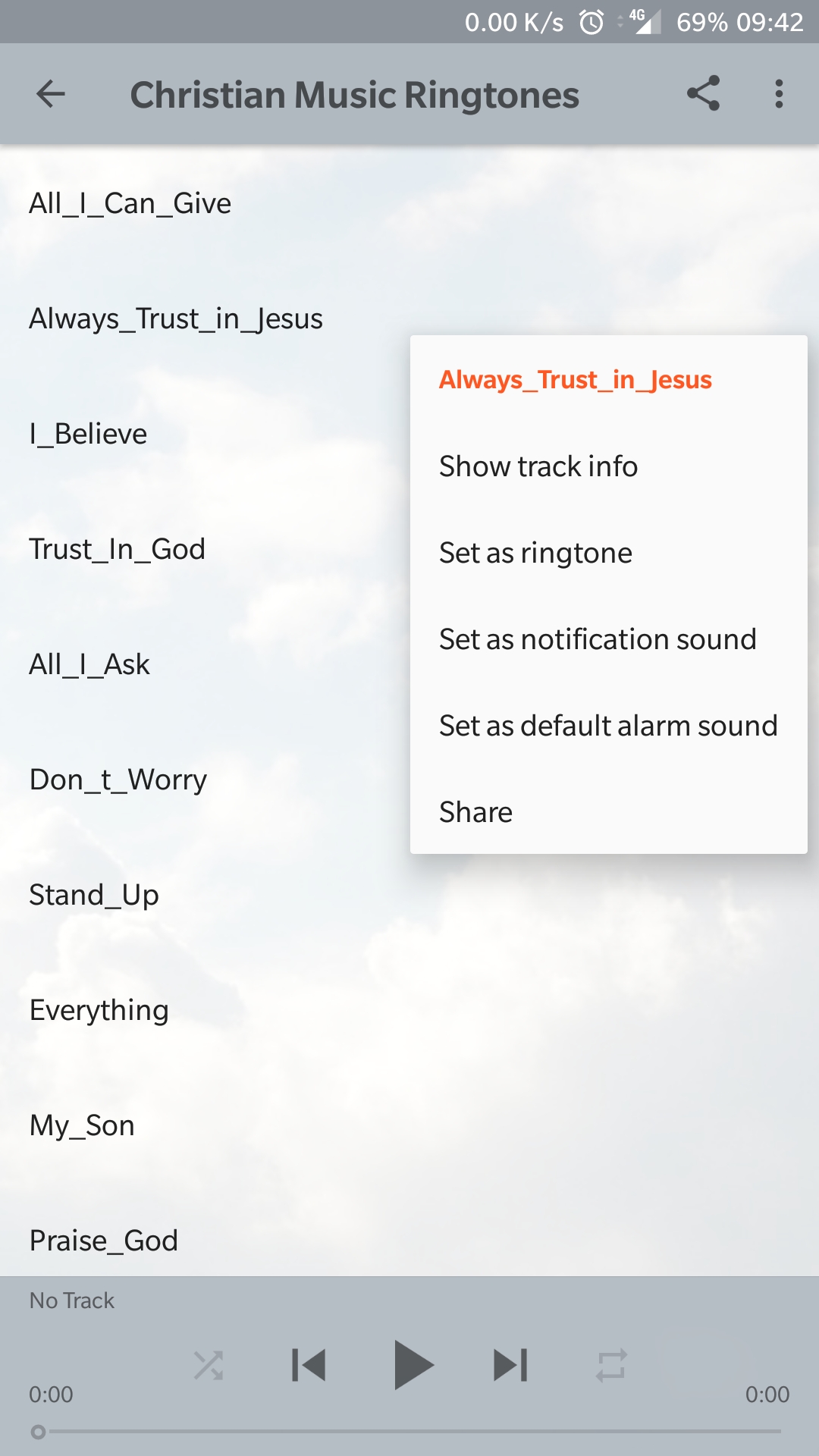 Christian Music Ringtones - App on Amazon Appstore