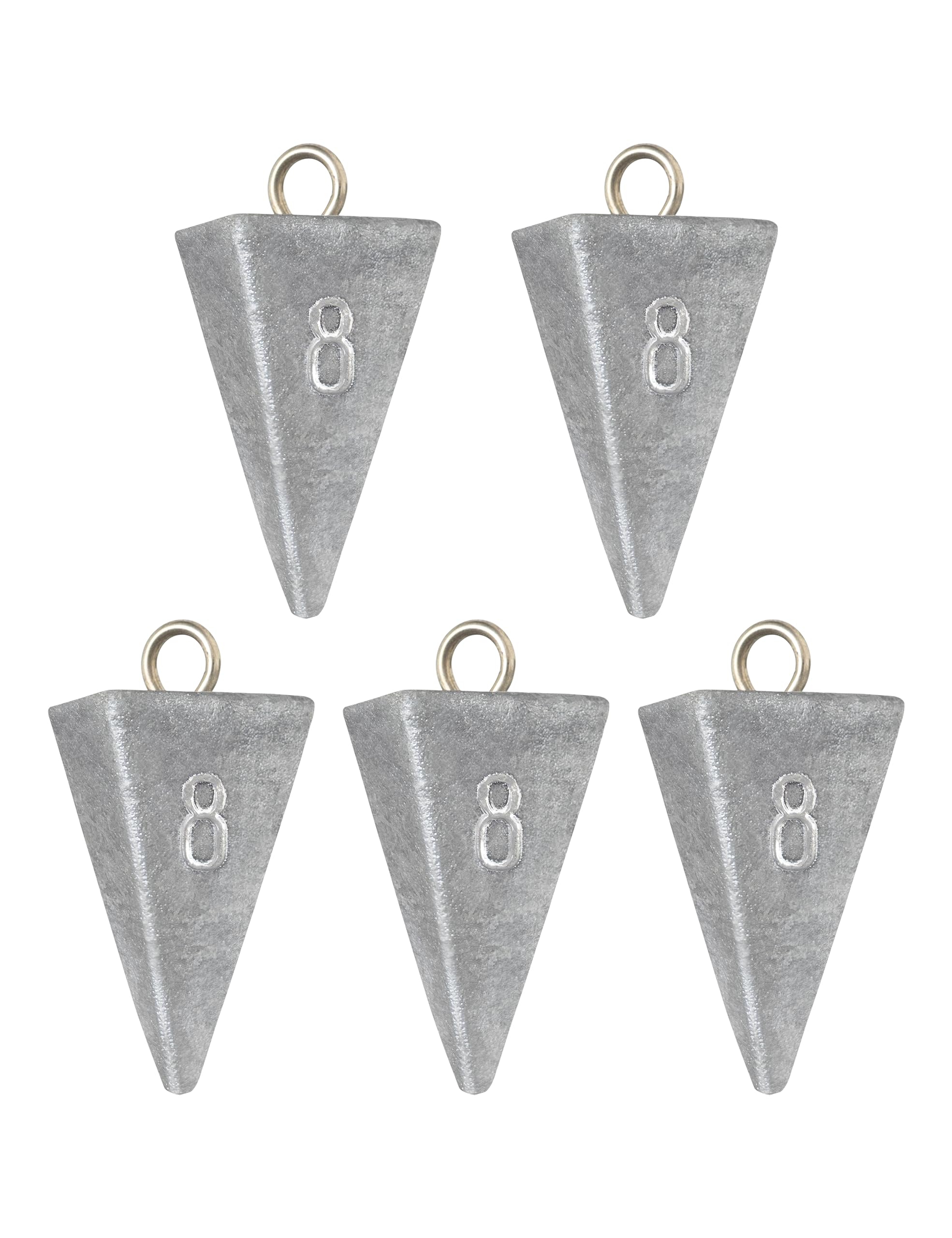 Snapklik.com : BLUEWING 3lb Box Pyramid Sinkers Lead Fishing Weights ...