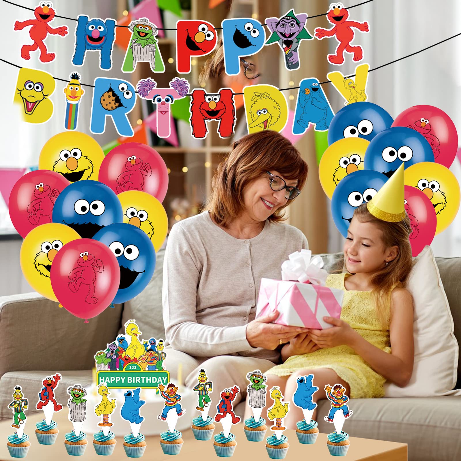 Sesame Street Birthday Party Decorations