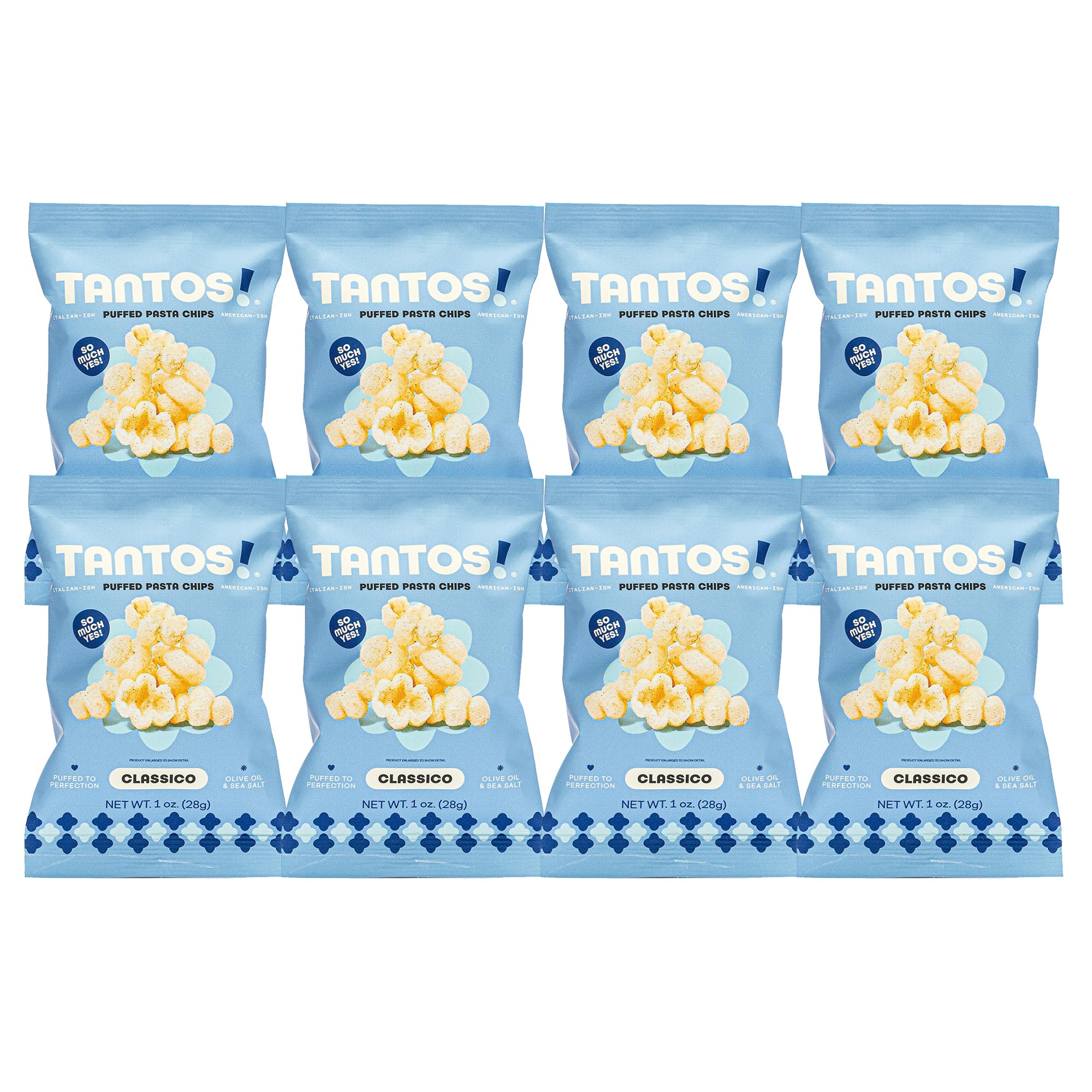Amazon.com: Tantos! Puffed Pasta Chips - Delicious and Bold Flavored ...