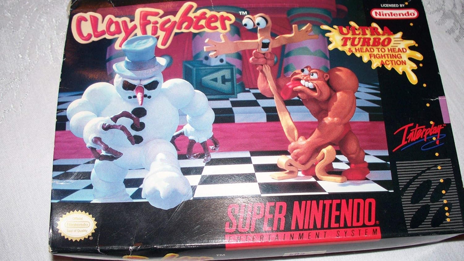 Amazon.com: Clayfighter - Super Nintendo (Renewed) : Video Games
