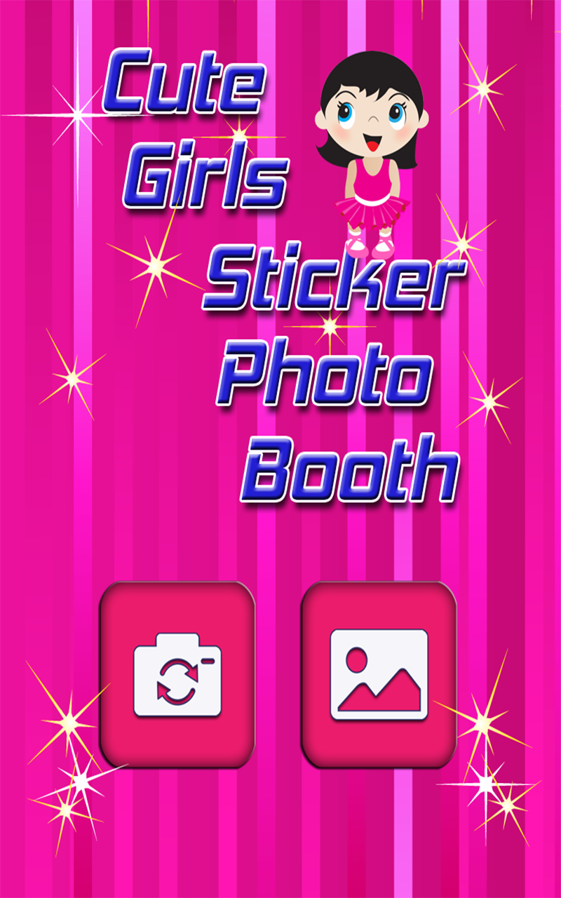 Cute Girls Stickers Photo Booth - App on Amazon Appstore