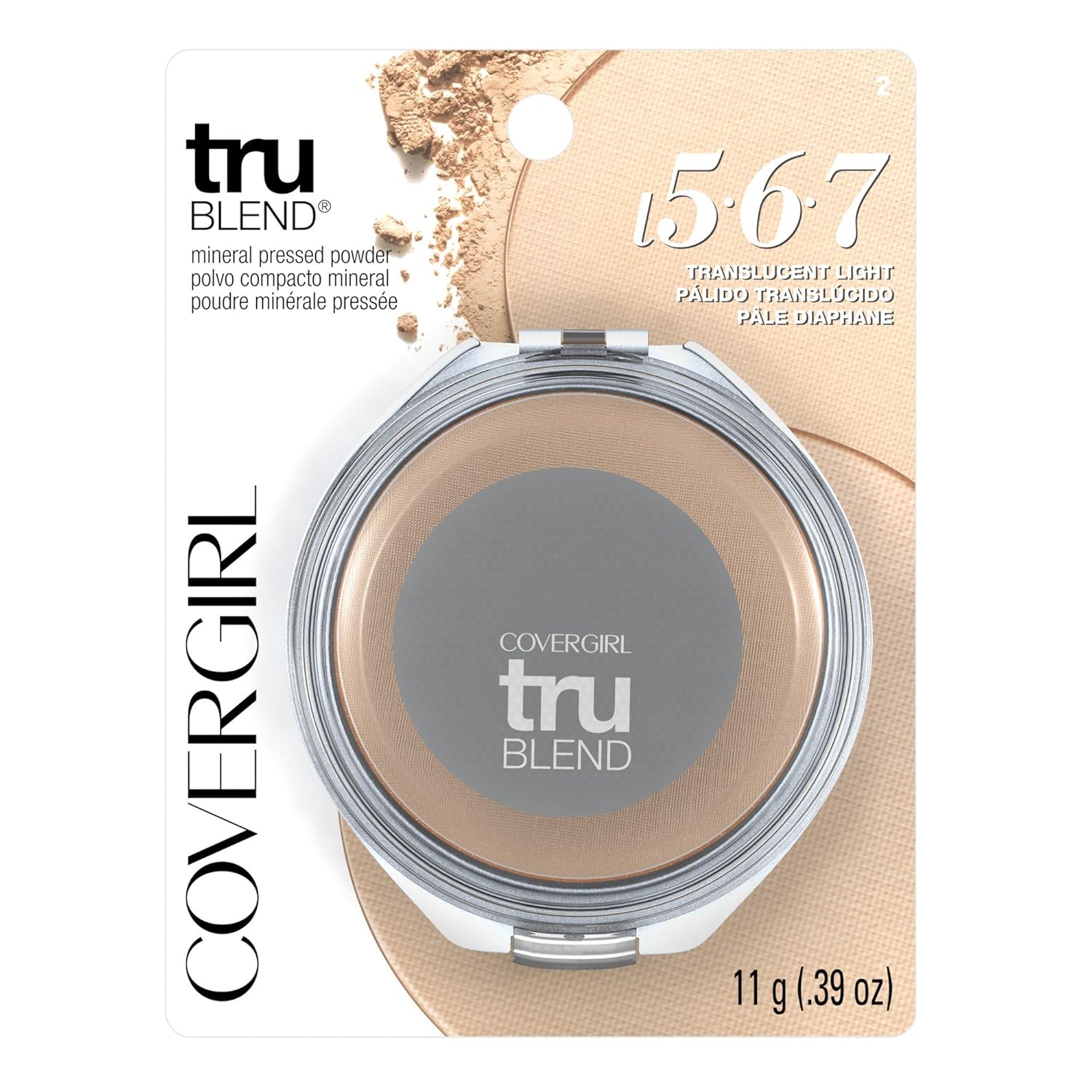 Amazon.com : COVERGIRL truBlend Pressed Blendable Powder, Translucent ...