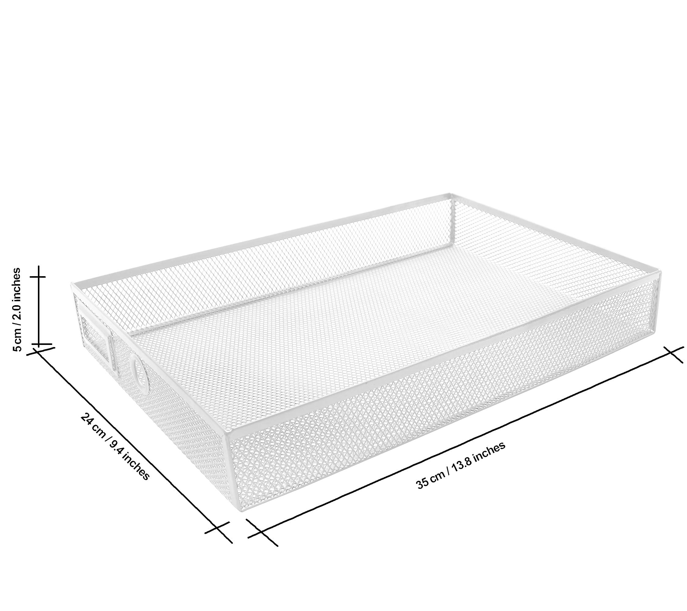 Snapklik.com : Exerz Paper Sorter 3 Drawer Wire Mesh A4 / Desk ...