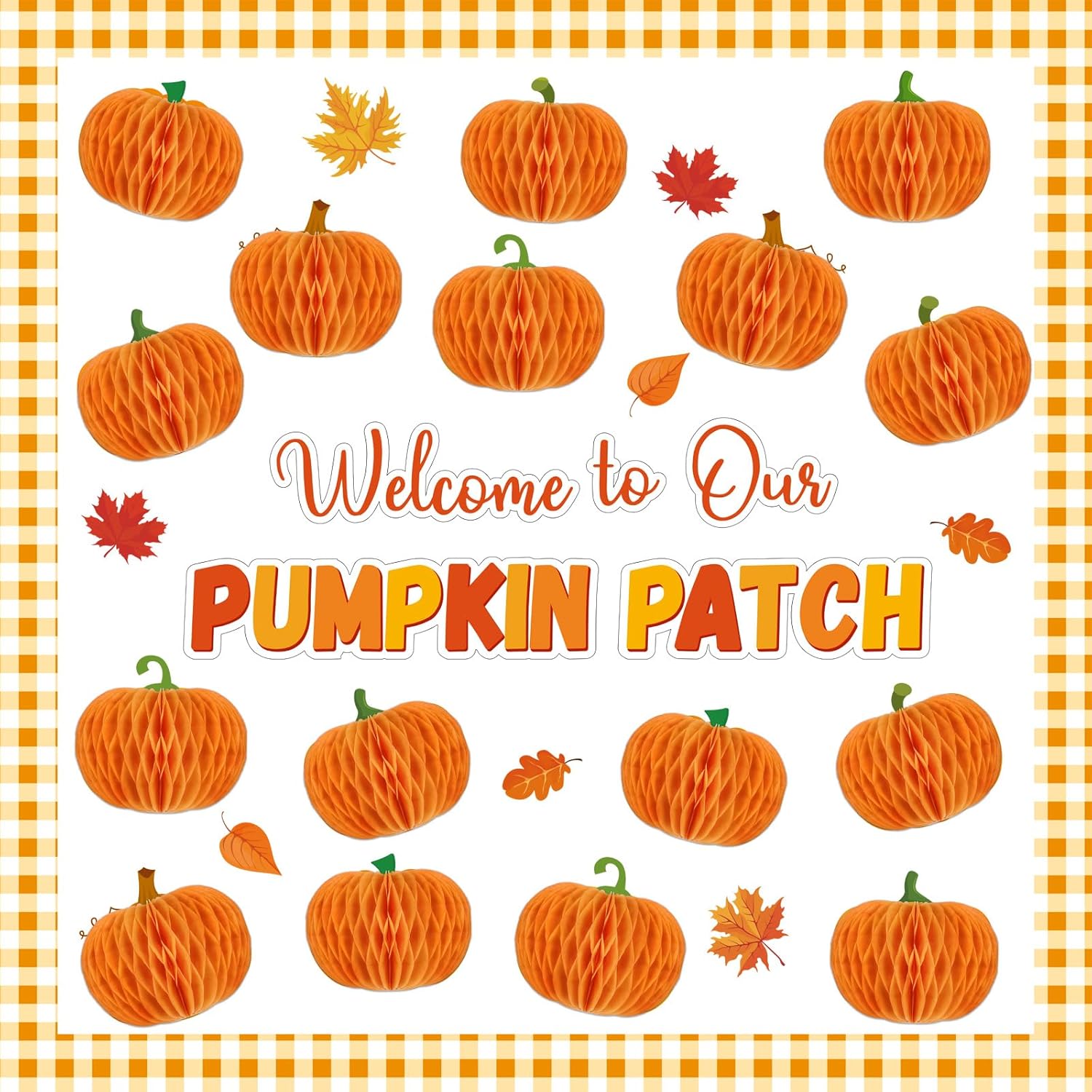 Amazon.com : Fall Thanksgiving Bulletin Board Set Decorations for ...