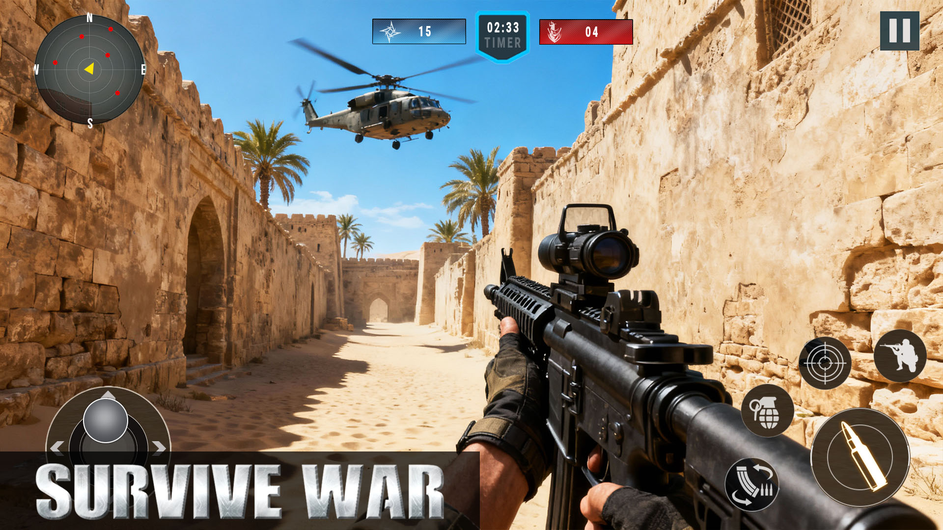 Gun Counter Strike Offline FPS Shooting Games: Critical Action Gun ...