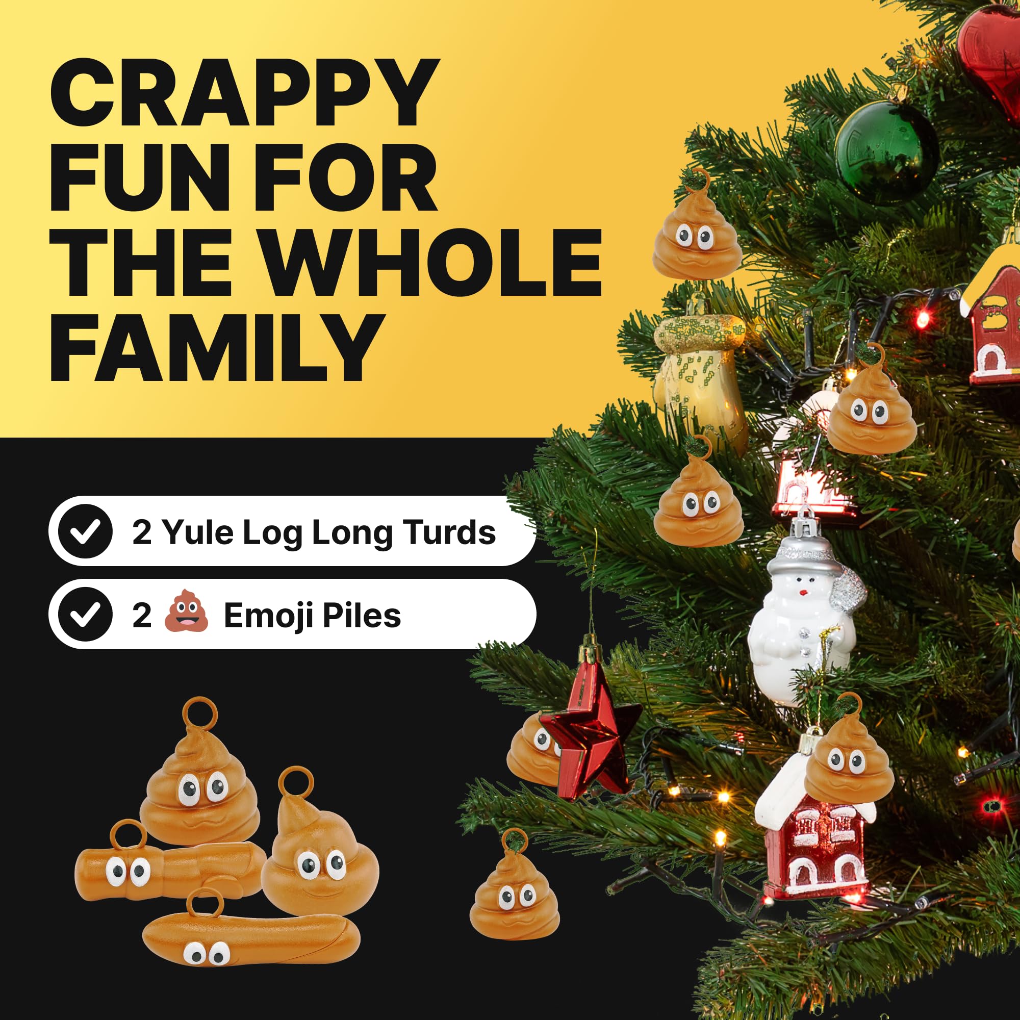 Guess The Emoji Christmas Tree And Poop Embrace The Festive Spirit