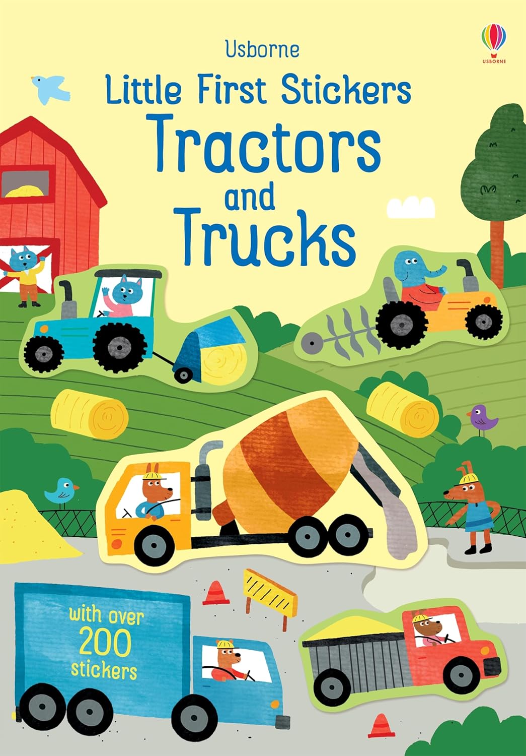 Little First Stickers Tractors and Trucks: Over 200 Stickers with Farm ...