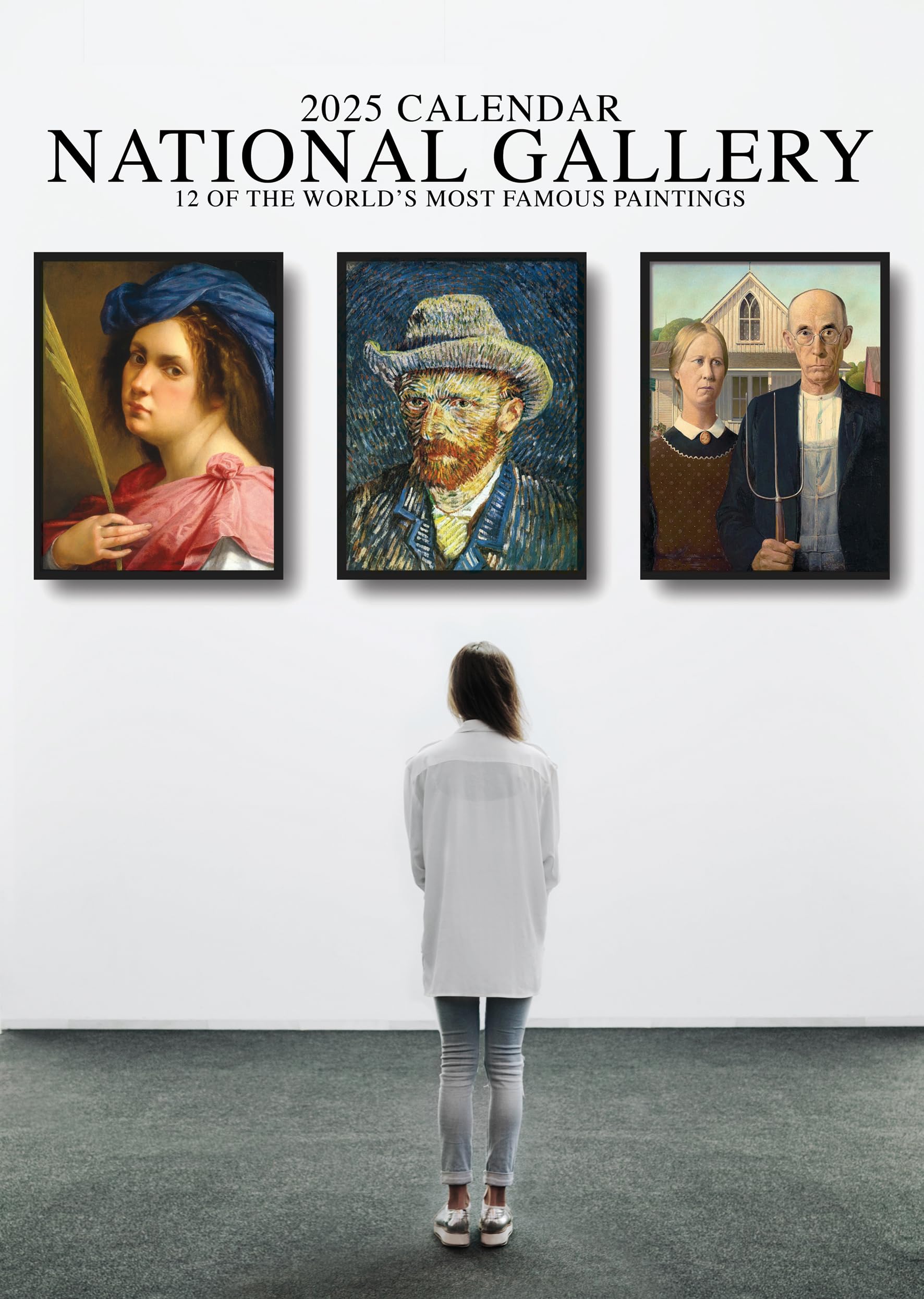 Amazon.com: National Gallery 2025 - A3 Size Wirobound Calendar : Office ...