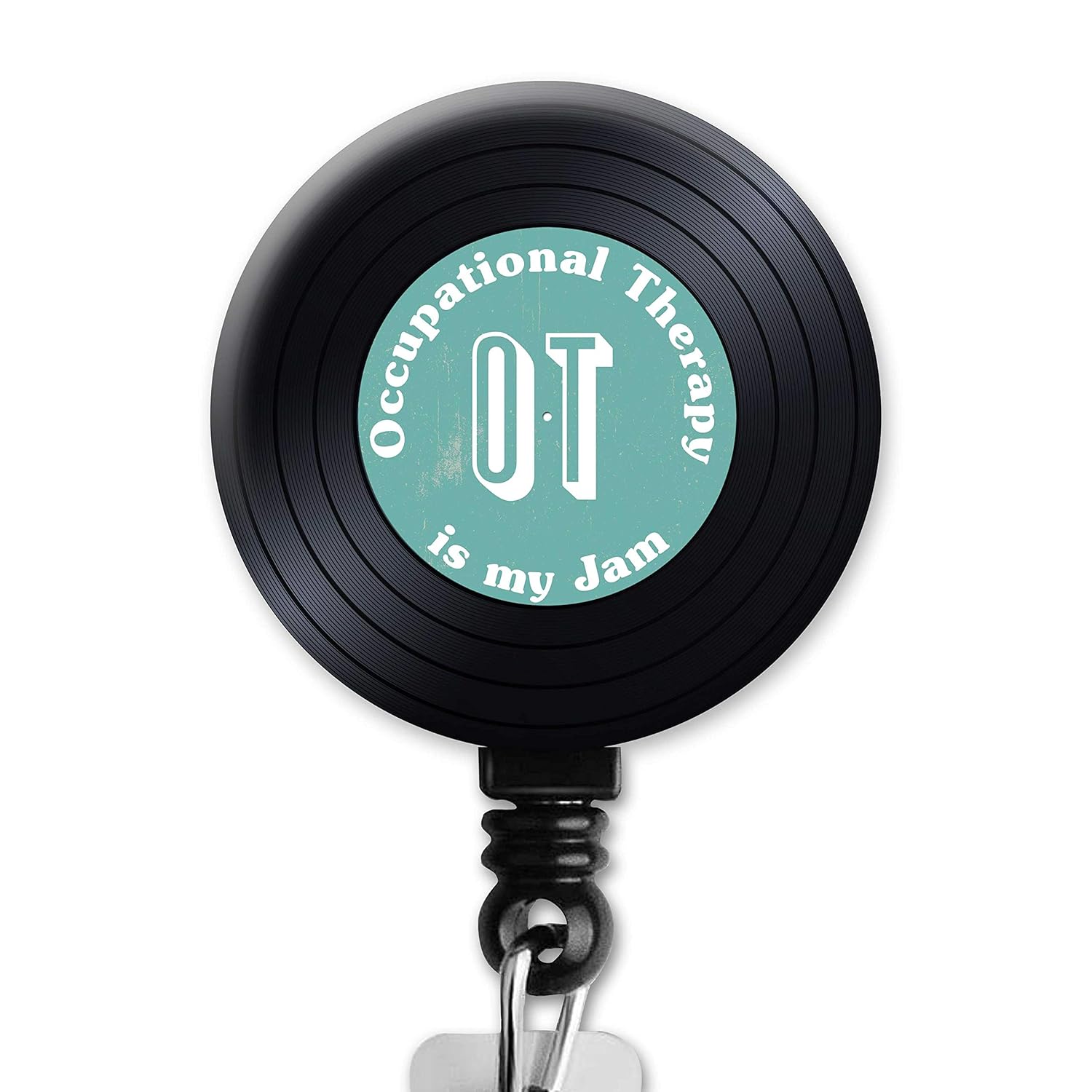 Amazon.com: OT is My Jam Vinyl Record Occupational Therapy Retractable ...