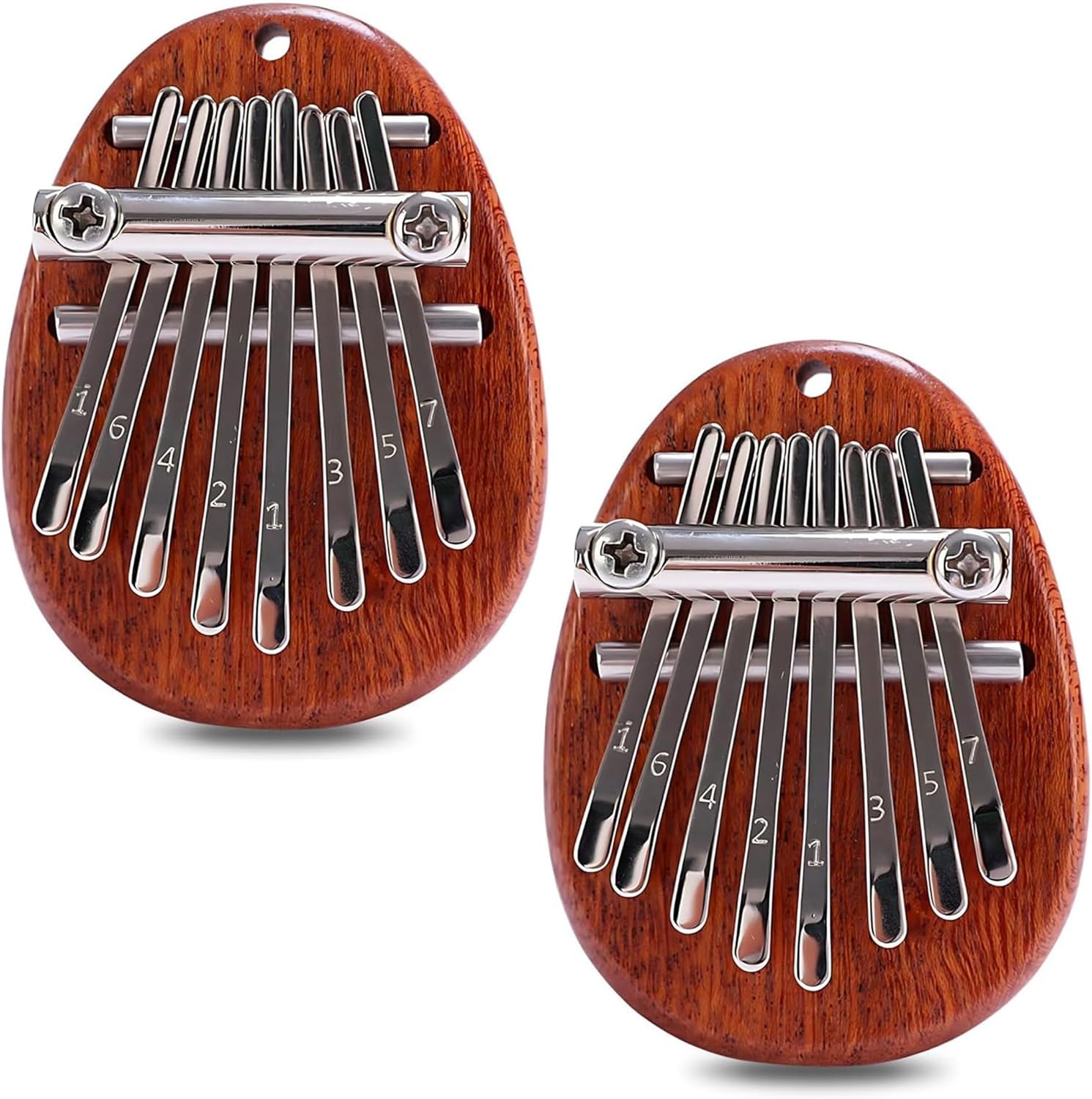 Amazon.com: Mini Thumb Piano 8 Key – Exquisite for Beginners & Music ...