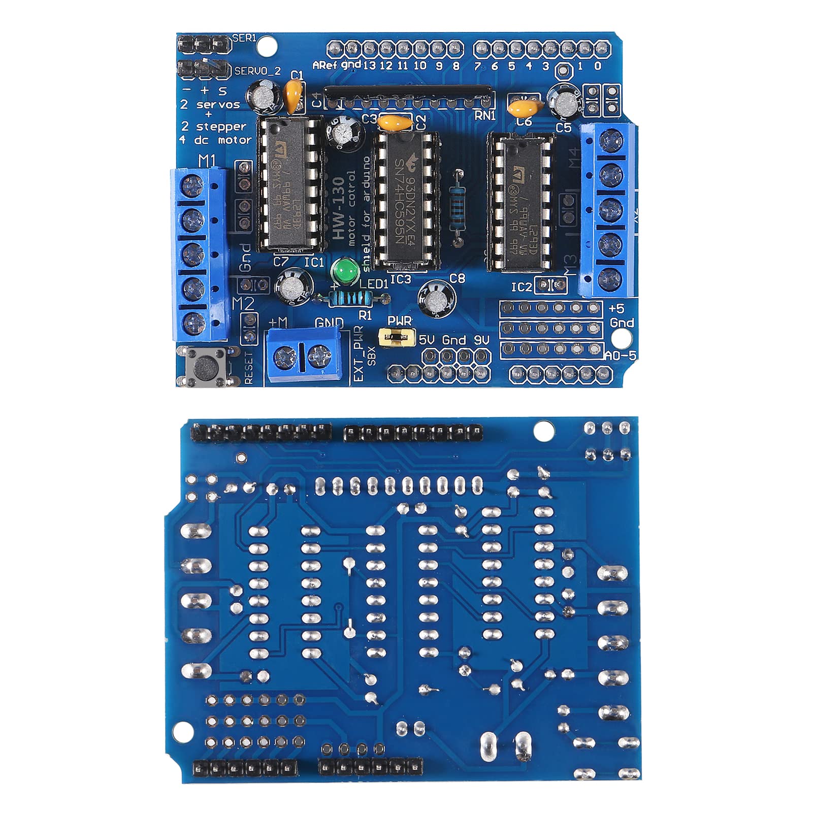 Snapklik.com : 3PCS L293D DC Motor Drive Shield Expansion Board