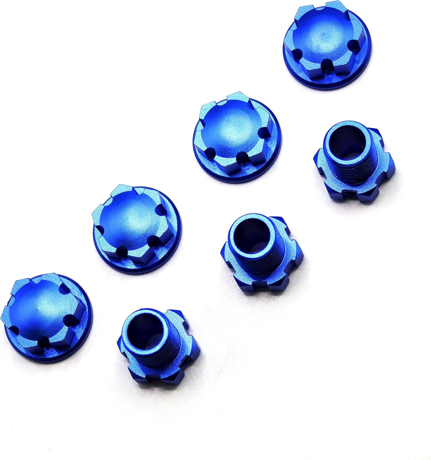 Amazon.com: Mesimsple Alloy Summit T-MAXX Wheel Hex Hubs Set for 1/10 T ...