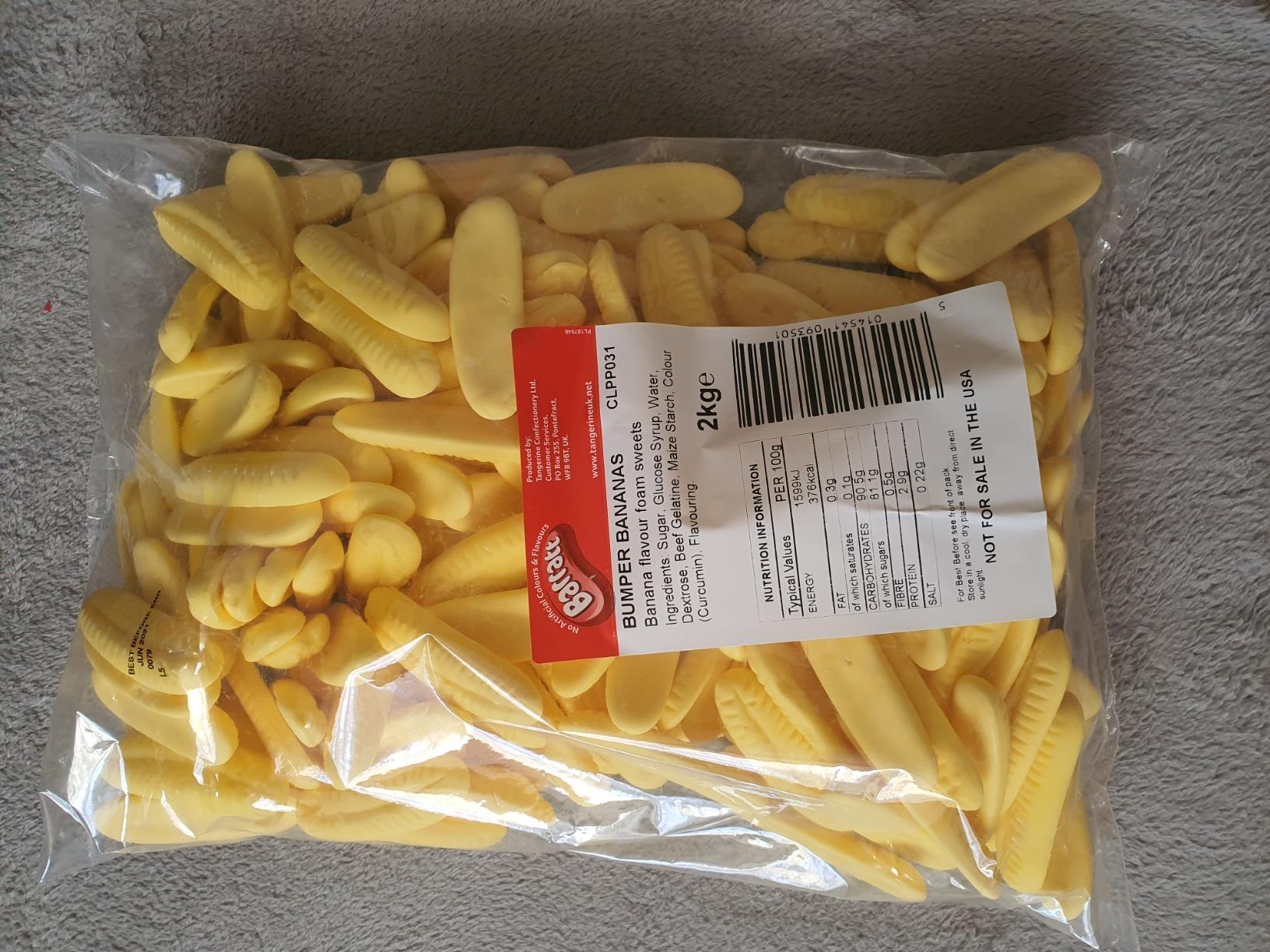 Barratt Original Bumper Foam Bananas 2 Kilo Bag : Amazon.co.uk: Grocery