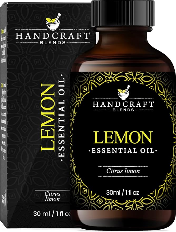 Amazon.com: Handcraft Lemon Essential Oil - 100% Pure and Natural ...