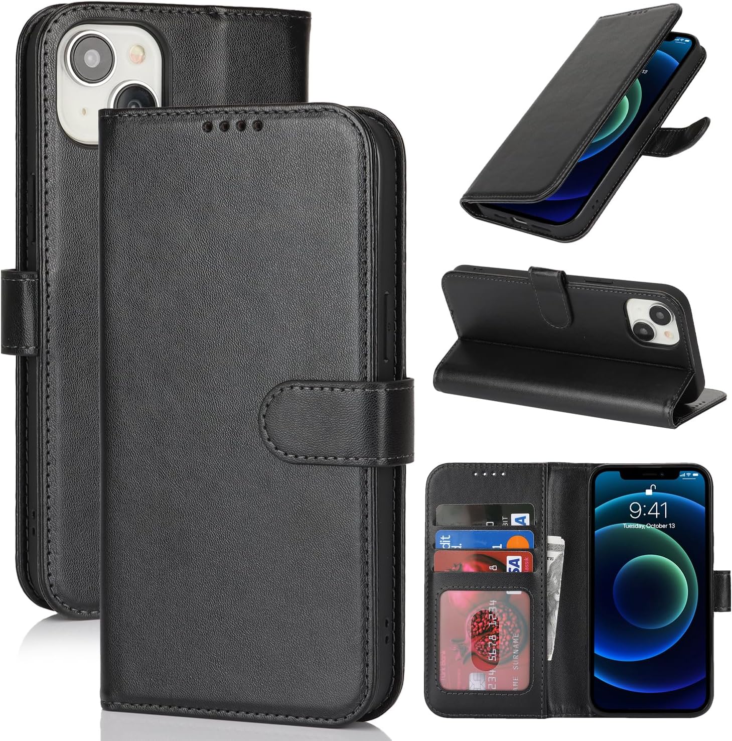 Amazon.com: SunYoo for iPhone 13 Mini Case Wallet with Card Holder,for ...