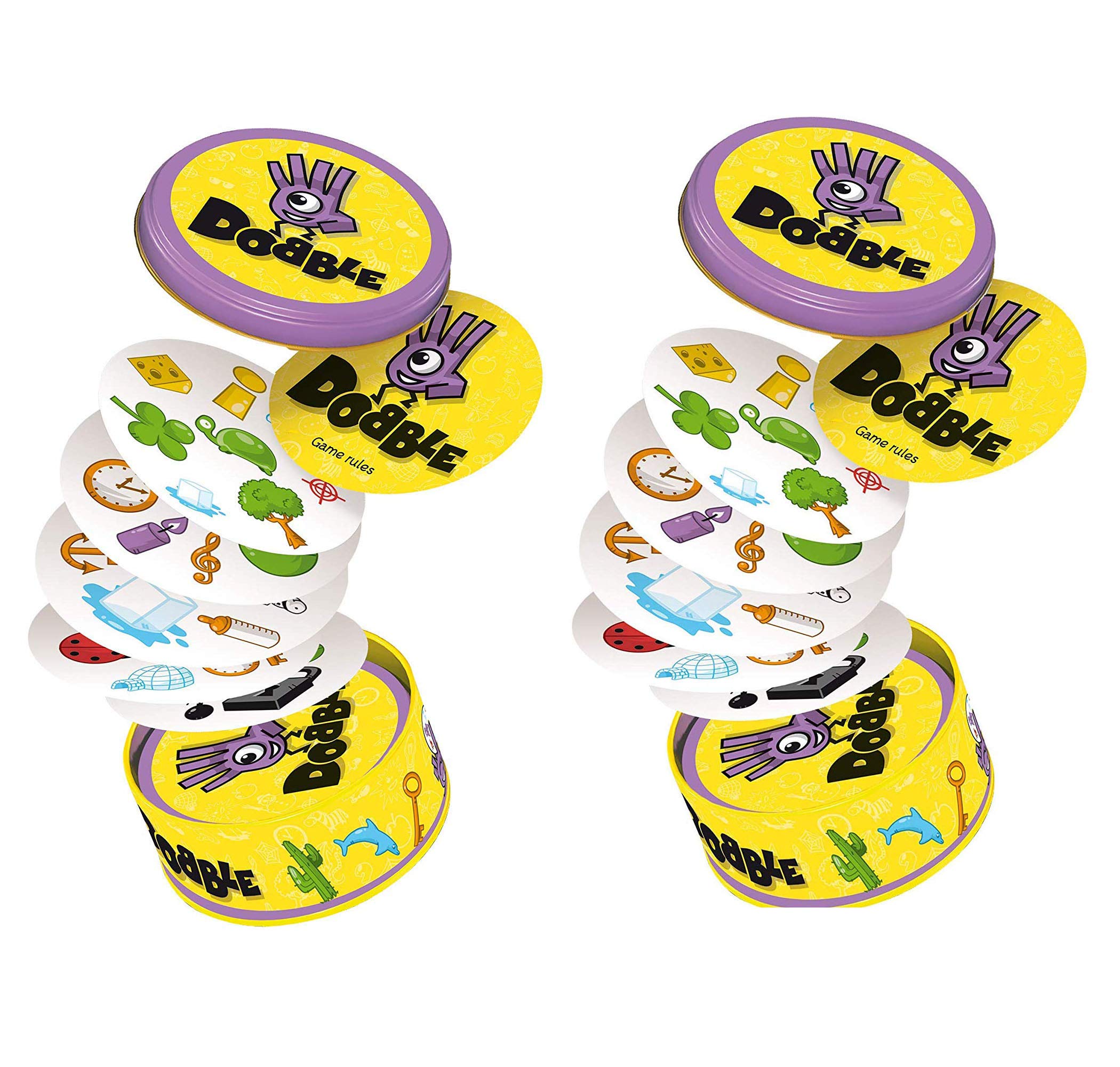 Dobble Classic Official Board Game X 2 : Amazon.co.uk: Toys & Games