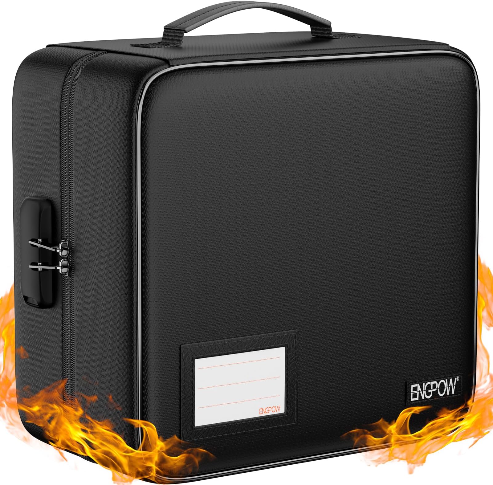 Amazon.com: ENGPOW CD/DVD Storage Case with Lock,Fireproof CD/DVD Case ...