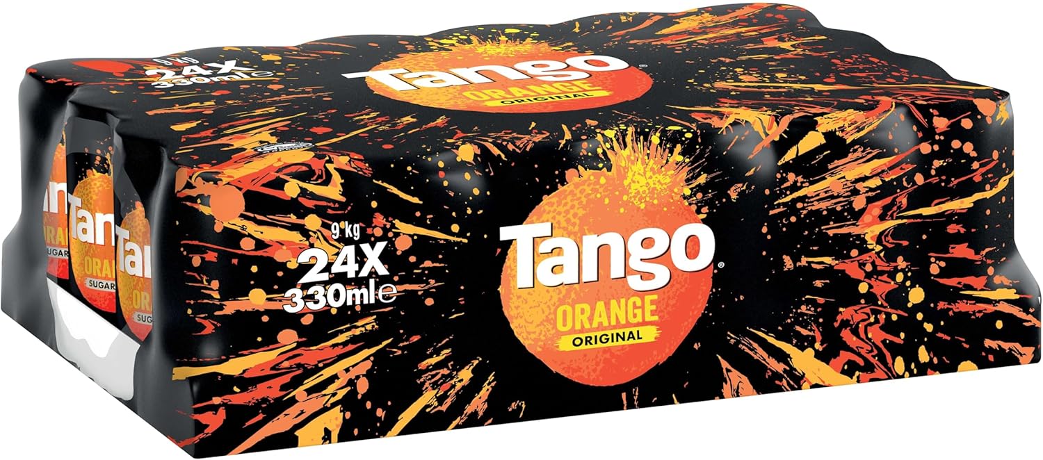 Tango Orange Original Cans 24 x 330ml : Amazon.co.uk: Grocery
