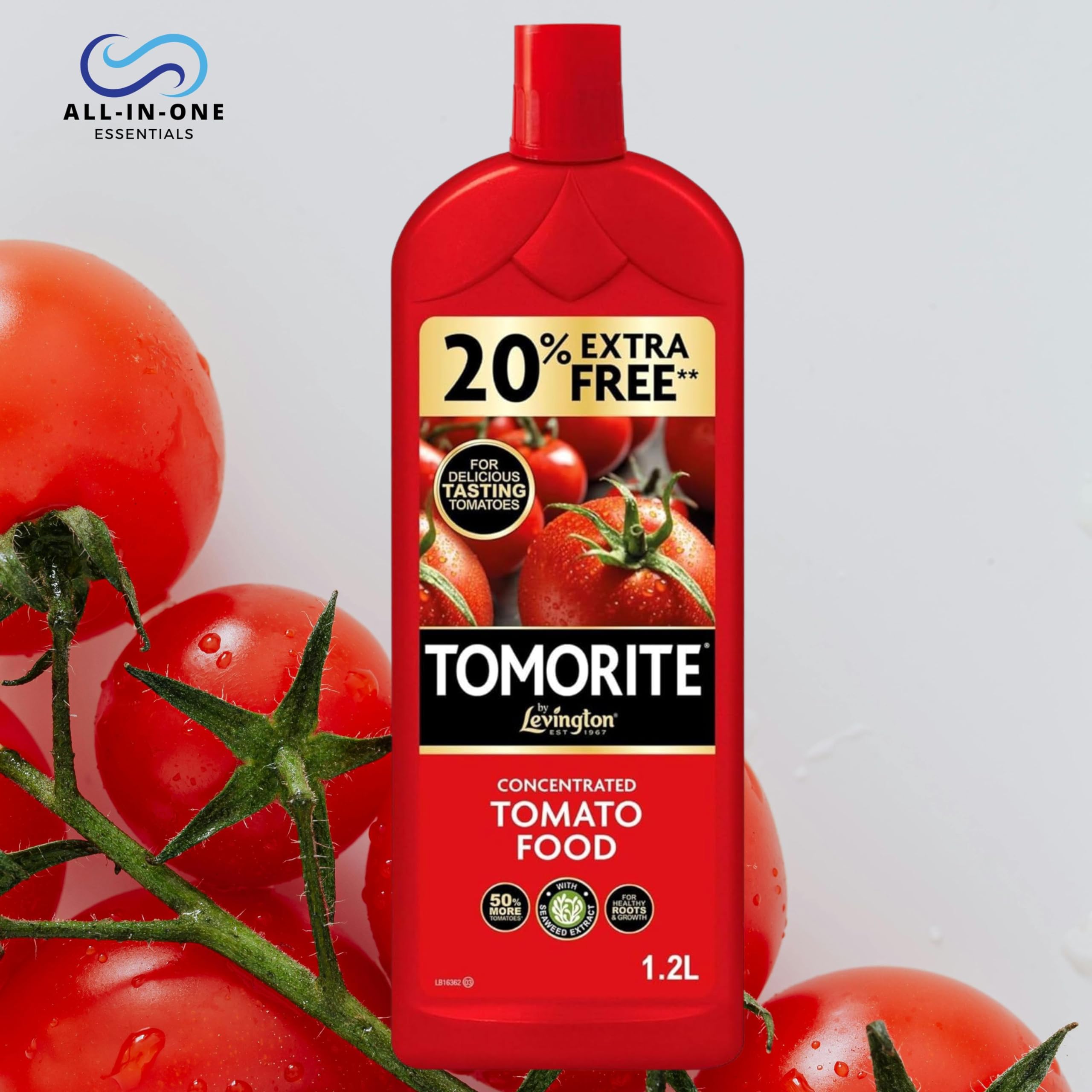 Tomato Plant Feed Bundle With Tomorite Tomato Feed 1.2l x 2 and Tomato ...