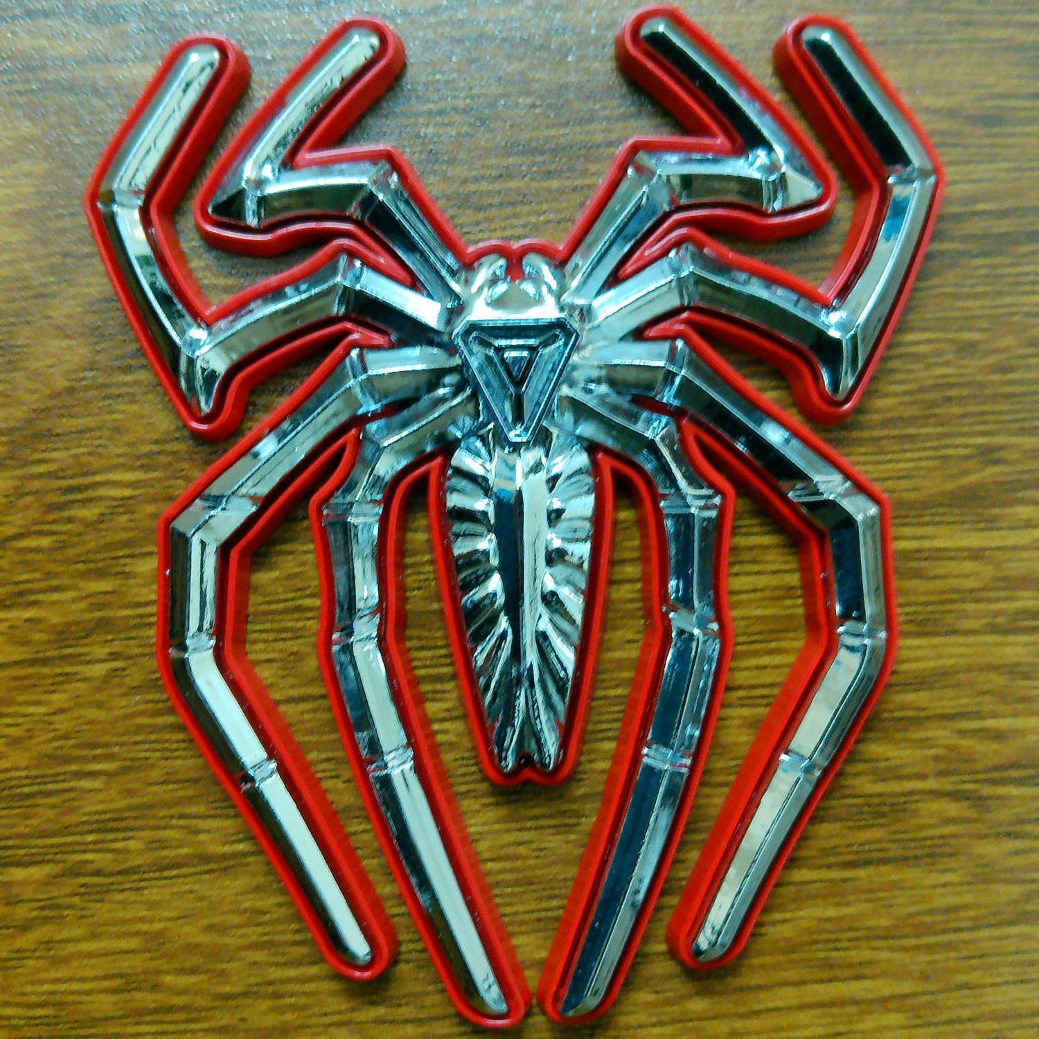 Amazon.com: Spider Emblems Car Sticker, Metal Spider Shape Emblem,3D ...