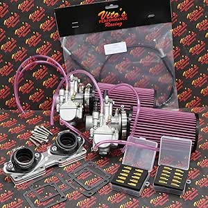 Amazon.com: 2 x 28mm carburetor + throttle cable carbs Banshee K+N ...