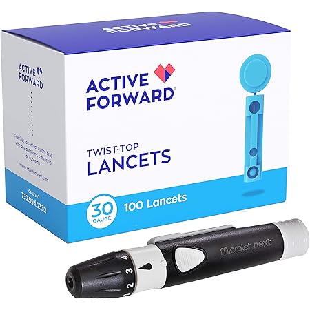 Amazon.com: MICROLET NEXT Adjustable Lancing Device, 5 Depth Settings ...