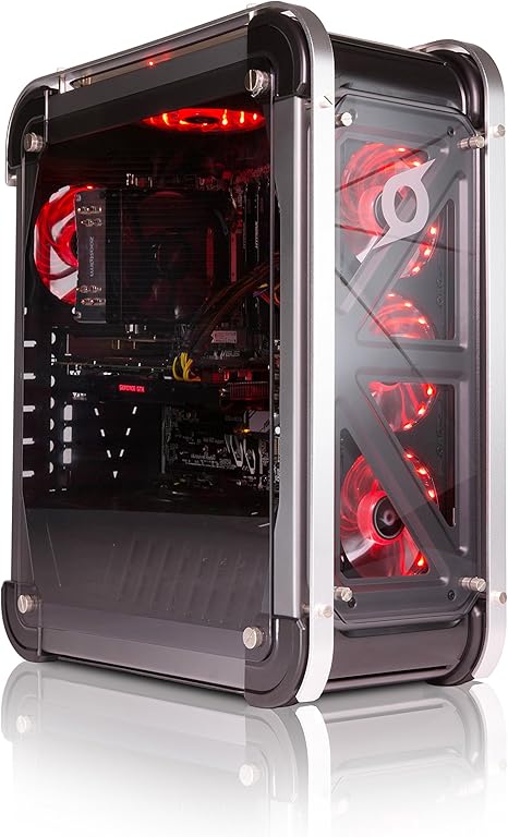 StormForce Lux Gaming PC - (Grey) (Intel Core i7-7700 Processor, 16 GB ...