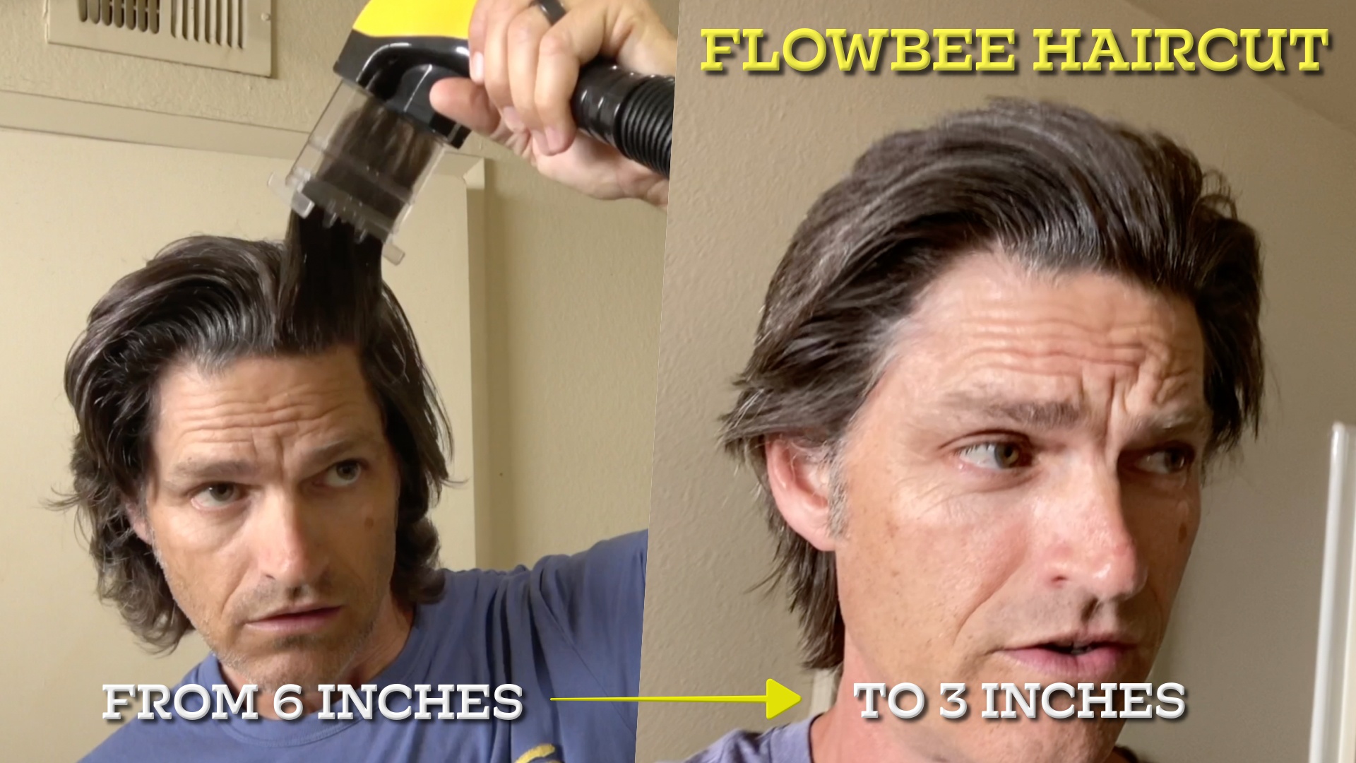 Watch Cutting Extremely Long Hair Flowbee Haircutting System on Amazon Live