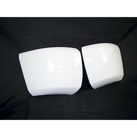 Amazon.com: Painted White Front Bumper End Cap SET w/o fog hole For ...