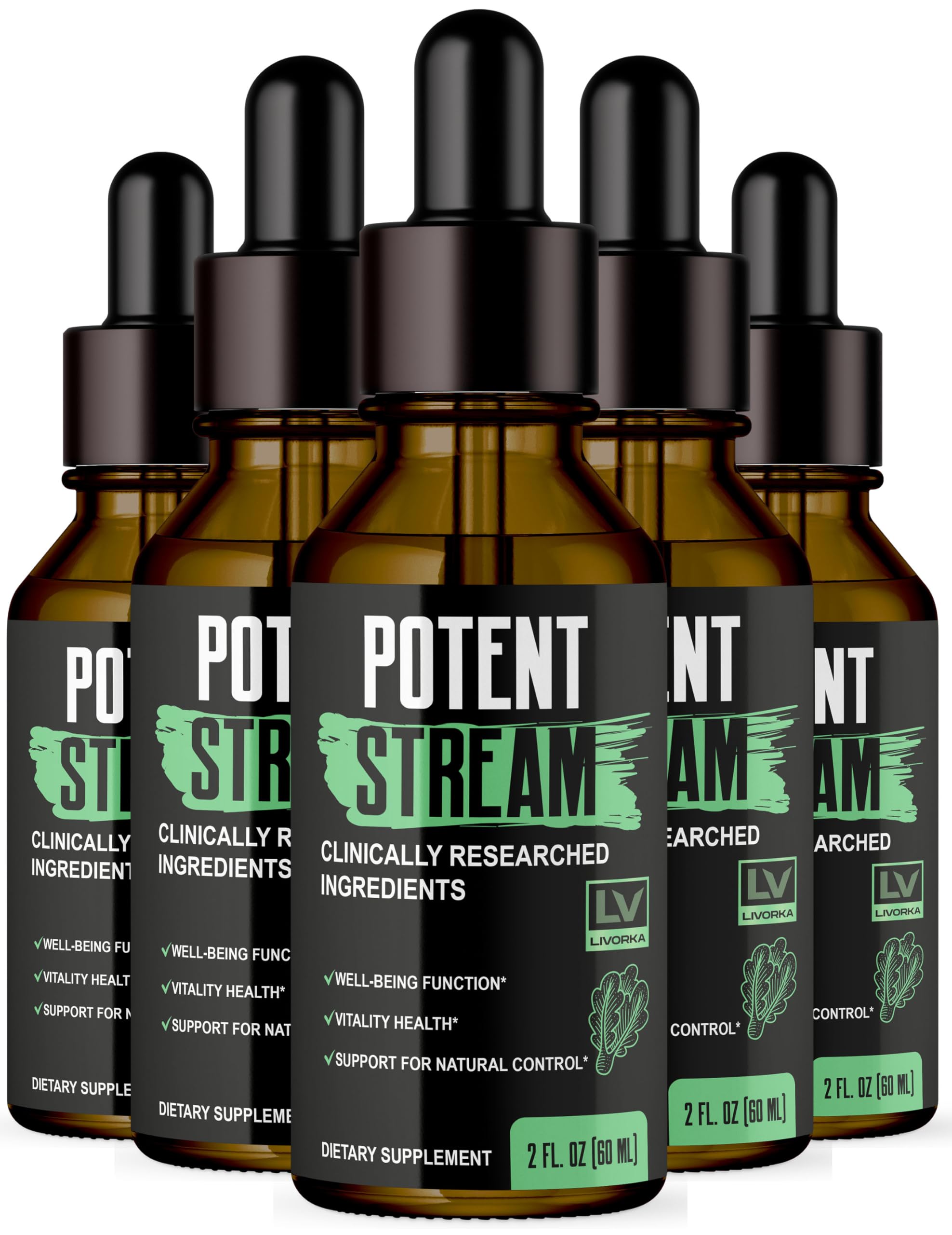 Amazon.com: 5 Pack - Potent Stream - Potent Stream Drops, Potent Stream ...
