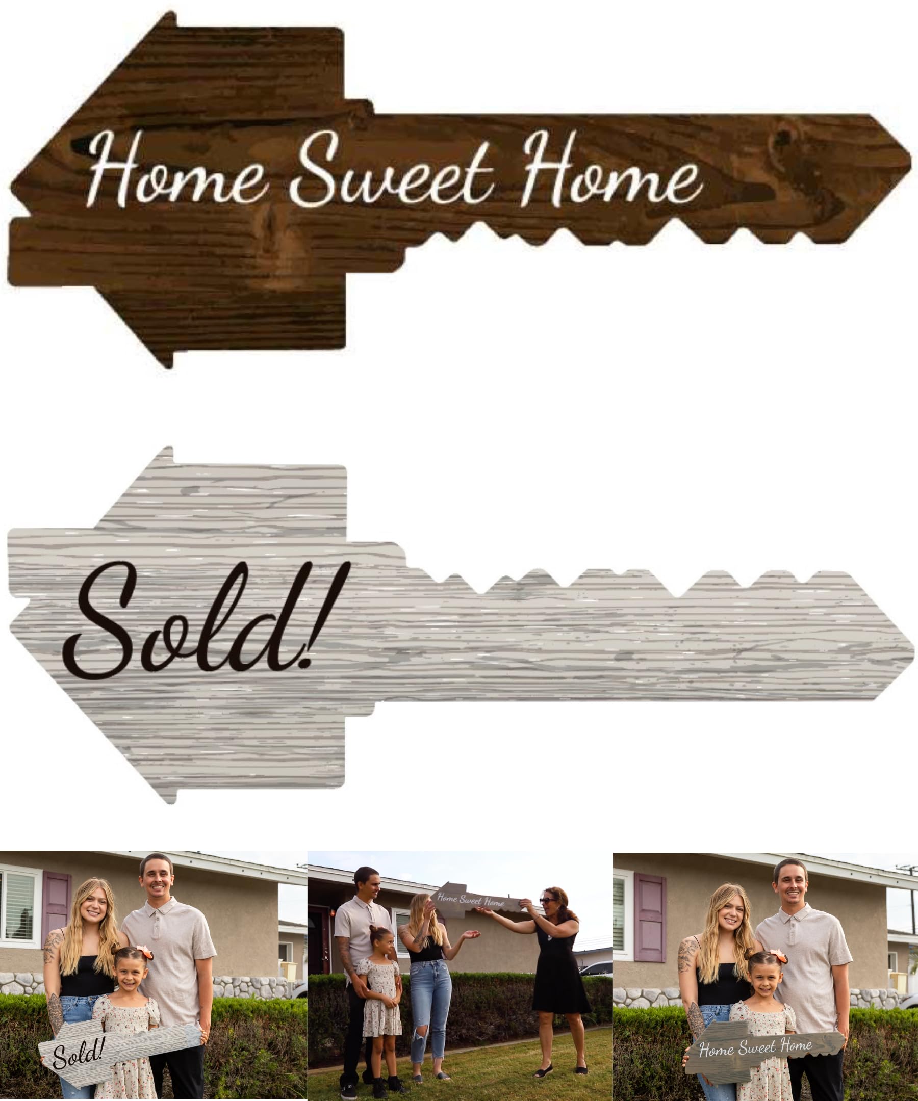 Real Estate Sold Sign Mansion