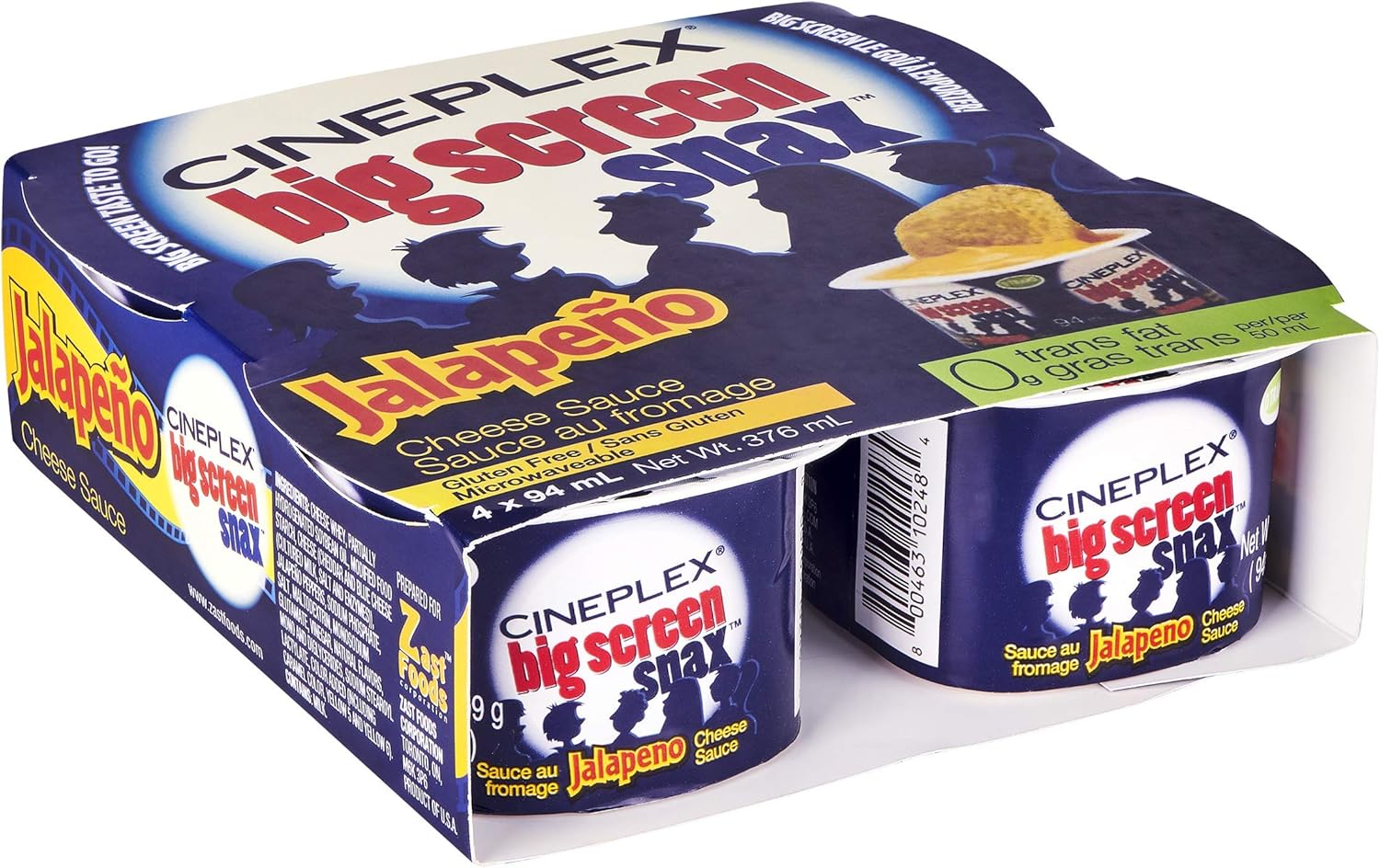 Cineplex® Cheese Sauce Portion Cups, 12x4cupsx94ml : Amazon.ca: Grocery ...
