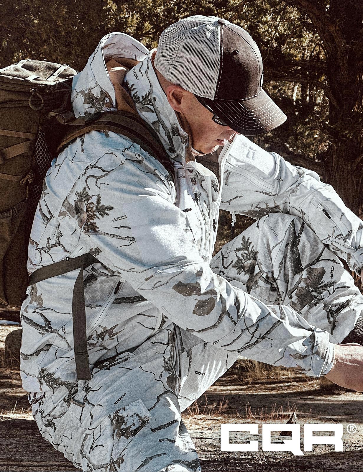 Snapklik.com : Mens Hooded Tactical Softshell Jacket, Water Resistant ...