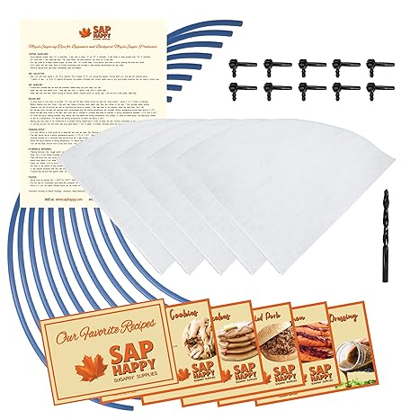 Amazon.com : Ultimate Maple Syrup Tapping Kit - (10) Taps for Maple ...